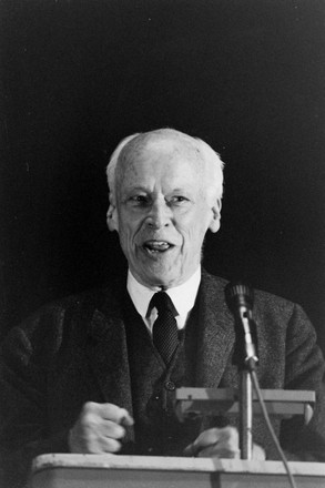 Portrait Norman Thomas Giving Speech 1965 Editorial Stock Photo - Stock ...