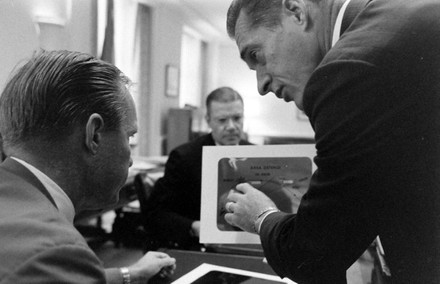 Politician Robert Mcnamara R Talking Man Editorial Stock Photo - Stock ...