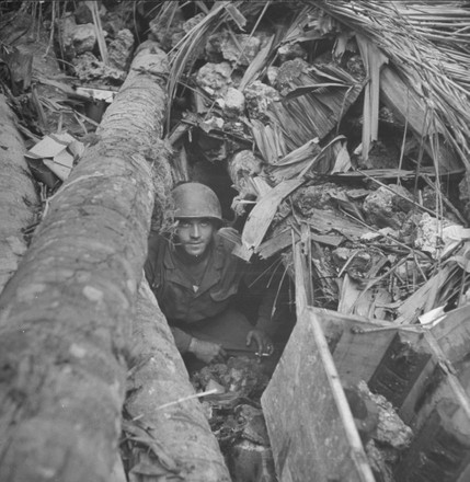 Soldier Taking Cover Jungle Editorial Stock Photo - Stock Image ...