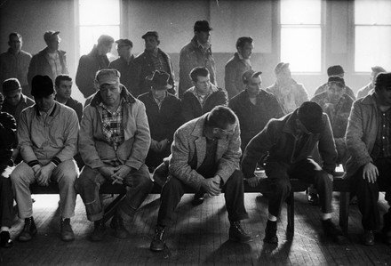 Jobless Workers Unemployment Office Seeking Compensation Editorial ...