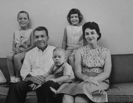 Astronaut Elliot See W His Family Editorial Stock Photo - Stock Image ...