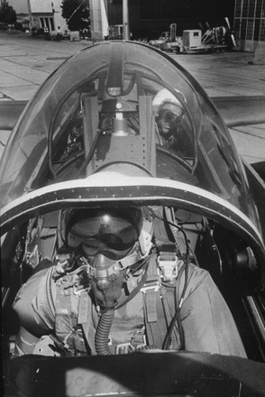 Pilot Copilot B47 Jet Bomber Macdill Editorial Stock Photo - Stock ...