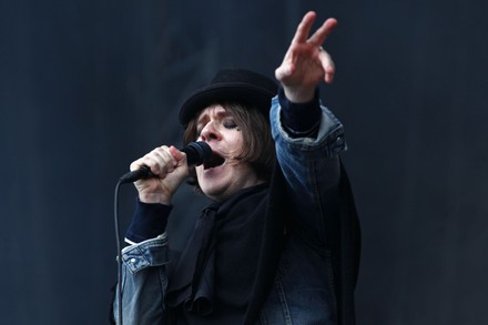Singer Henrik Berggren During Concert Festival Editorial Stock Photo ...