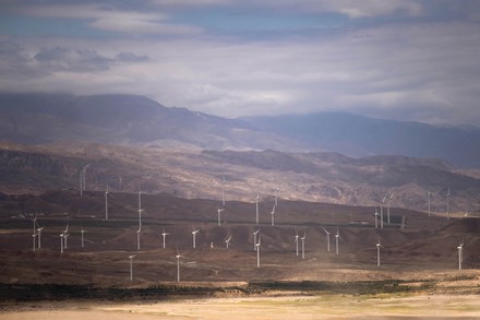 View Manjil Wind Power Plant City Editorial Stock Photo - Stock Image ...