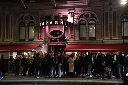 People Wait Lines Enter Night Club Editorial Stock Photo - Stock Image ...
