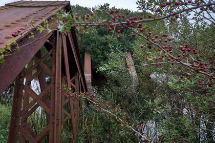 Blacklionbelcoo Railway Bridge Lies Belcoo River Editorial Stock Photo ...