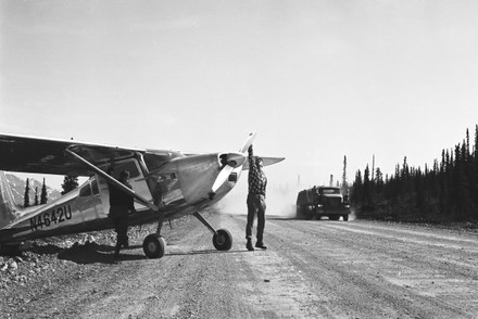 View Inside Cockpit American Bush Pilot Editorial Stock Photo - Stock ...