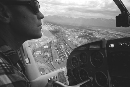 View Inside Cockpit American Bush Pilot Editorial Stock Photo - Stock ...
