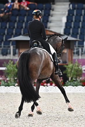 Tokyo 2020 Olympic games equestrian team dressage, Japan - 27 Jul 2021 ...
