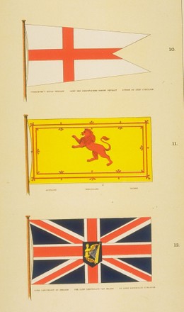 British Flags Topbottom Commodores Broad Pennant Editorial Stock Photo ...