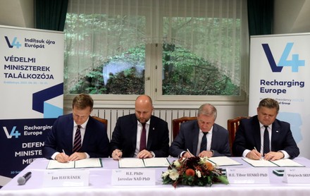 Lr Defence Ministers Jan Havranek Czech Editorial Stock Photo - Stock ...