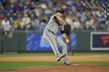 Minnesota Pitcher Caleb Thielbar 56 Throws Editorial Stock Photo ...
