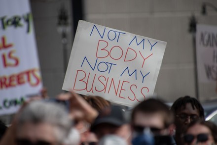 Reproductive Rights March Held In Detroit, Michigan, Joining Hundreds ...
