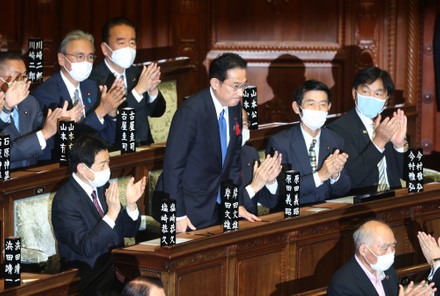 Former Foreign Minister Fumio Kishida is elected as the new Prime ...