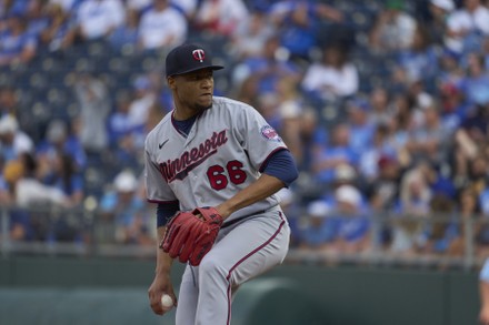 Minnesota Pitcher Jorge Alcala 66 Makes Editorial Stock Photo - Stock ...