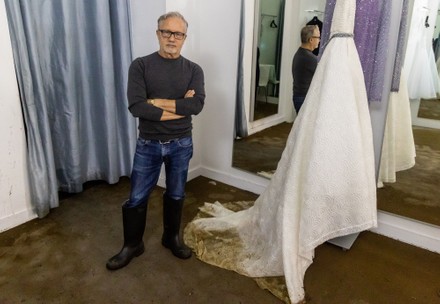 Fashion Designer Jacques Azagury Former Dressmaker Editorial Stock ...