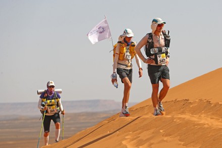 Justin Kilduff Irl Marathon Des Sables Editorial Stock Photo - Stock ...