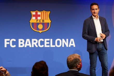 Fc Barcelonas General Manager Ferran Reverter Editorial Stock Photo ...