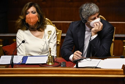 Italian Presidents Senate Lower House Maria Editorial Stock Photo ...
