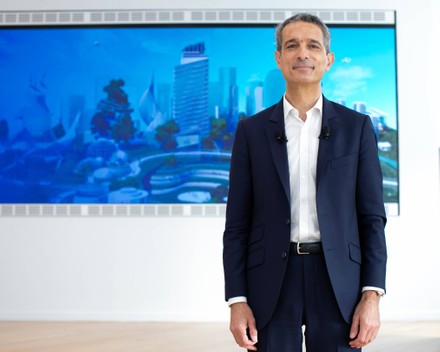Press Conference By Benoit Bazin Ceo Editorial Stock Photo - Stock ...