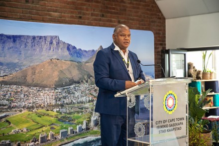 Cape Town Mayor Alderman Dan Plato Editorial Stock Photo - Stock Image ...
