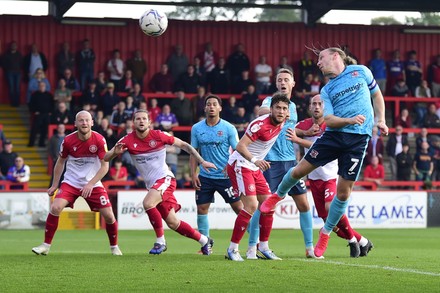 Matt Jay Exeter City Has Header Editorial Stock Photo - Stock Image ...