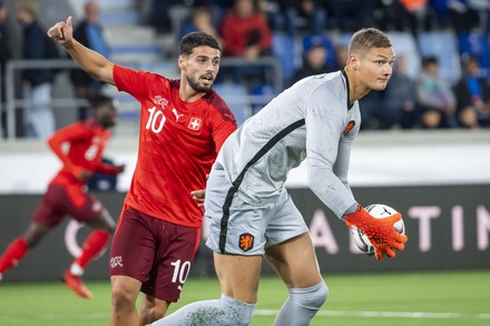Switzerlands Kastriot Imeri L Fights Ball Editorial Stock Photo - Stock ...