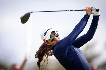 Golfer Maria Fassi Mexico Tees Off Editorial Stock Photo - Stock Image ...