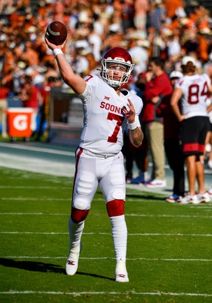 Oklahoma Sooners Quarterback Spencer Rattler 7 Editorial Stock Photo ...