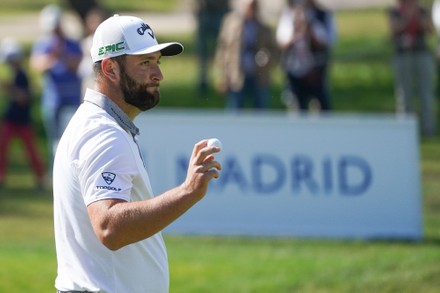 Jon Rahm Spain Plays During Acciona Editorial Stock Photo - Stock Image ...