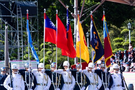 Taiwan Celebrates National Day, Taipei - 10 Oct 2021 Stock Pictures ...