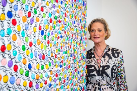 Princess Delphine Pictured During Exhibition Delphine Editorial Stock ...