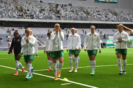 Hammarby Ff During Warmup Ahead Game Editorial Stock Photo - Stock ...