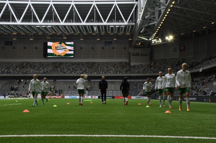 Hammarby Ff During Warmup Ahead Game Editorial Stock Photo - Stock ...