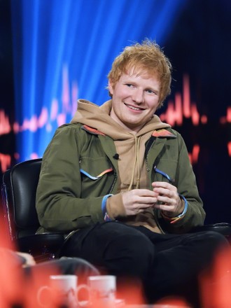 Ed Sheeran during the recording of Skavlan, Stockholm, Sweden - 06 Oct ...
