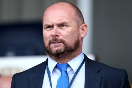 Hartlepool United Director Lee Rust During Editorial Stock Photo ...