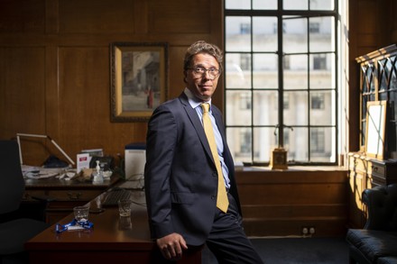 __COUNT__ Michael Saunders photoshoot, London, UK - 06 Oct 2021 Stock ...