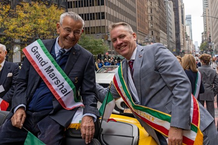 Grand Marshal Michael Pascucci Police Commissioner Editorial Stock ...