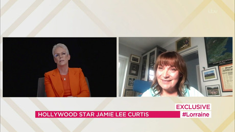 Jamie Lee Curtis Lorraine Kelly Editorial Stock Photo - Stock Image ...