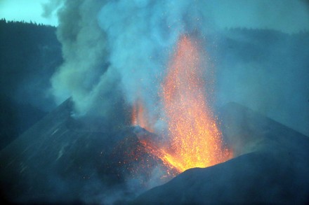 View La Palma Volcano El Paso Editorial Stock Photo - Stock Image ...