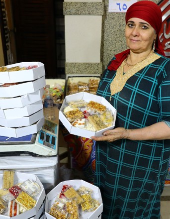 Vendor Shows Special Candies Sweets Prophet Editorial Stock Photo ...