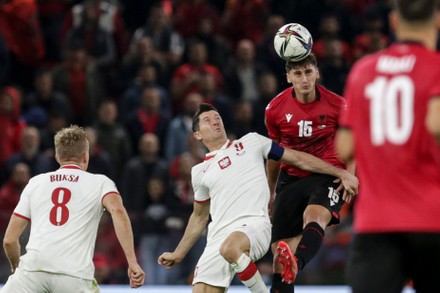 Robert Lewandowski Poland Cl Action Against Editorial Stock Photo ...