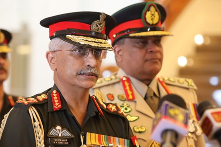 Indian Army Chief General Manoj Mukund Editorial Stock Photo - Stock ...