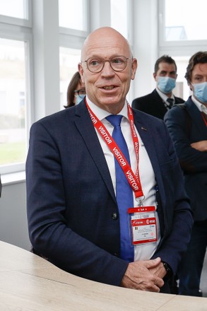 Rolf Densing Esa Pictured During Visit Editorial Stock Photo - Stock ...