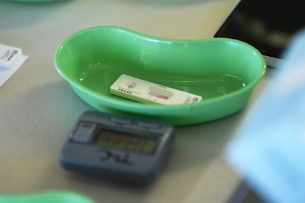 Covid19 Rapid Antigen Test Timer Shown Editorial Stock Photo - Stock ...