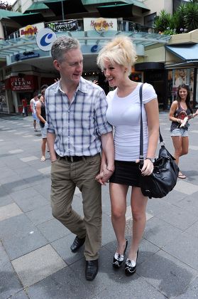 Lembit Opik Girlfriend Merily Mcgivern Swimming Editorial Stock Photo ...