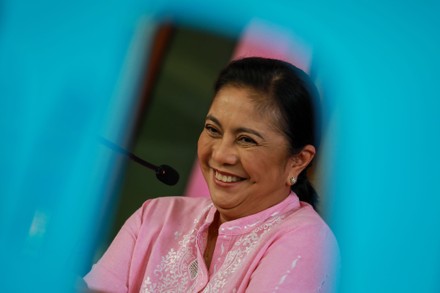 Philippines Vice President Leni Robredo Reacts Editorial Stock Photo ...