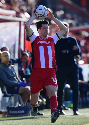 Matthew Dolan Newport County Talks Referee Editorial Stock Photo ...