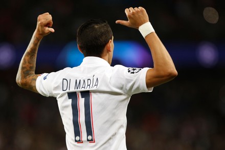 Angel Di Maria Psg During Uefa Editorial Stock Photo - Stock Image ...
