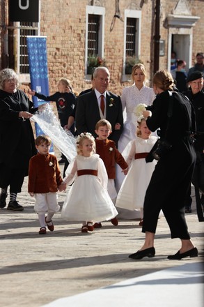 Guests Wedding Between Alexandre Arnault Geraldine Editorial Stock ...